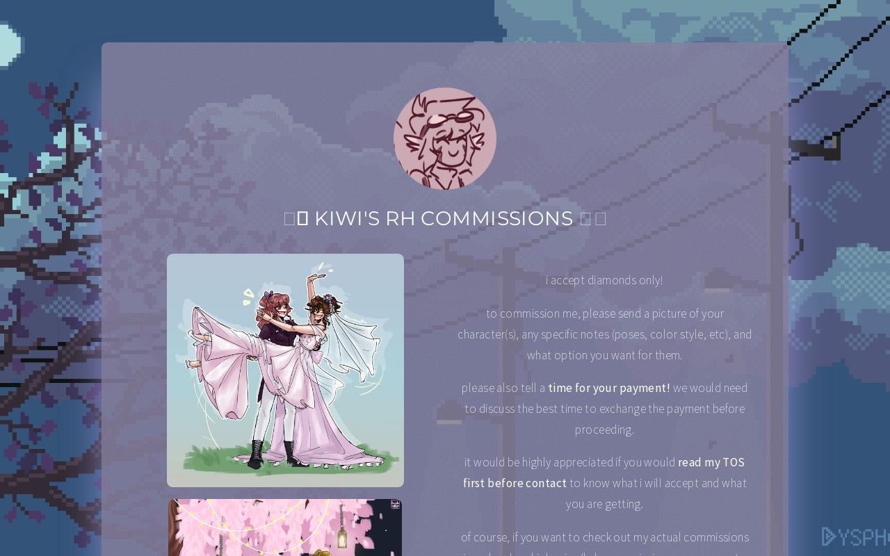 kiwinator's royale high commissions